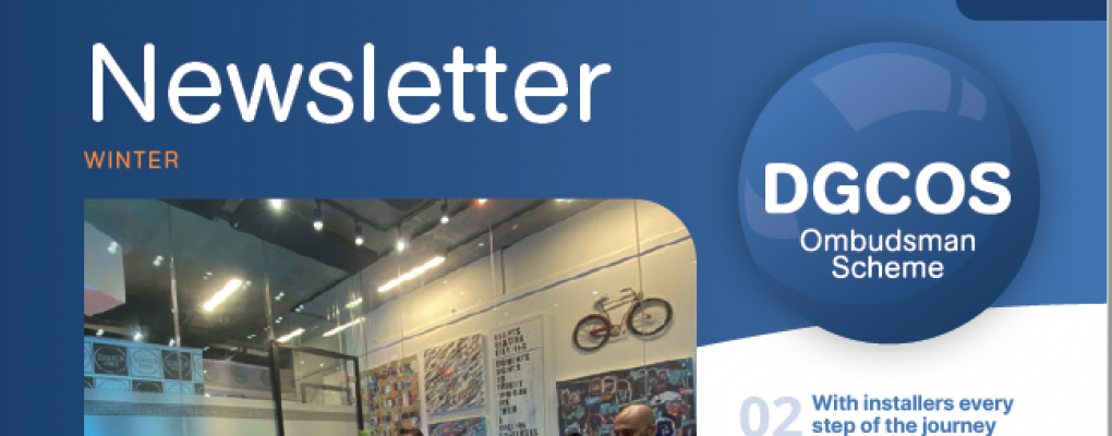 DGCOS launches Installer focussed Newsletter | The Double Gl...